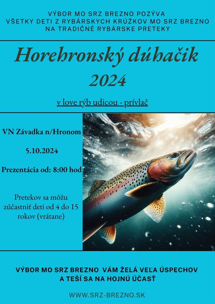 Horehronský Dúhačik 2024 - Mo SRZ Brezno